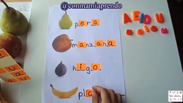 LECTOESCRITURA - Descubriendo las vocales perdidas - Conmami.com