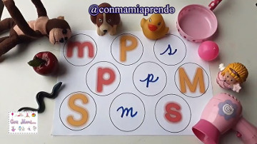 CONCIENCIA FONOLÓGICA: Sonido inicial M - P - Conmami.com