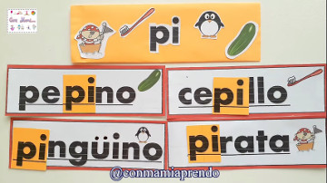 LECTOESCRITURA : Reconocemos las sílabas en las palabras - Conmami.com