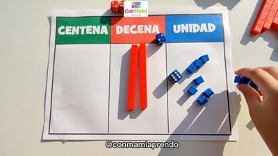 Tablero de valor posicional - Conmami.com
