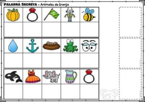 Actividades de Conciencia Fonológica - Palabras Secretas