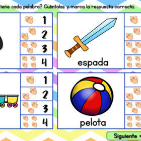 Conteo de Sílabas - Conmami.com