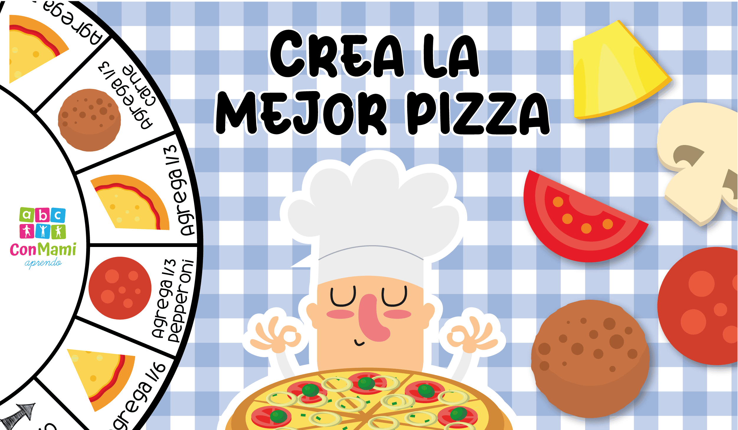 Tabla De Fracciones De Pizza 25 Ideas De Proyecto Segundo B Pizza