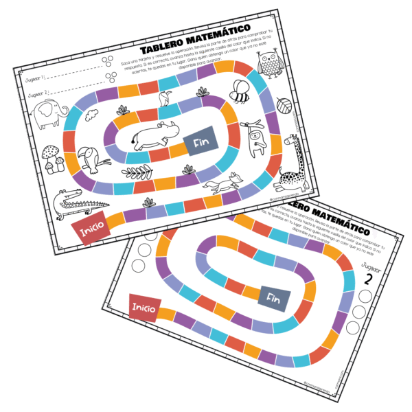 Tablero Matematico 1 - Conmami.com